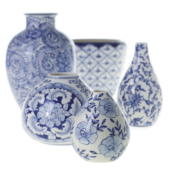 Accent Decor | Accents | Eleanor Porcelain Chinoiserie Bud Vase | Poshmark